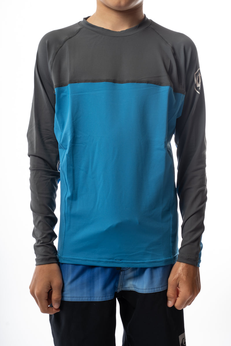 Boys L/S 2 Tone Relaxed Fit Rash Shirt – FK Surf